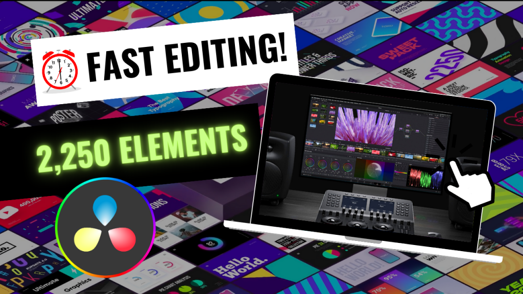 Ultimate Davinci Resolve Graphics - Motioncan Toko Graphics 4.0